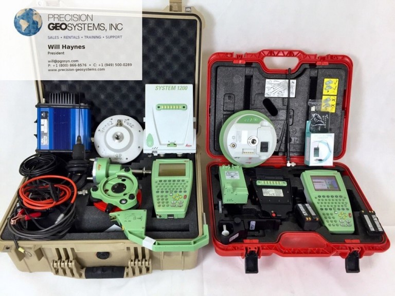 Leica GPS 1200 Base and Rover | Precision Geosystems, Inc.