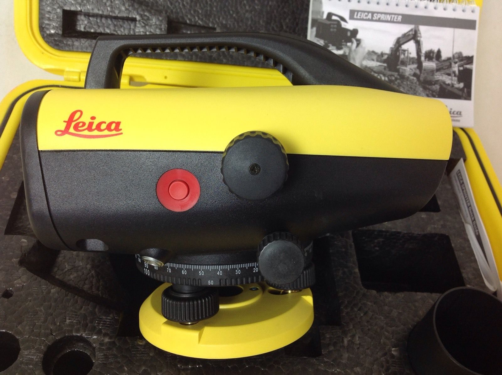 Leica Sprinter 100M Digital Level | Precision Geosystems, Inc.