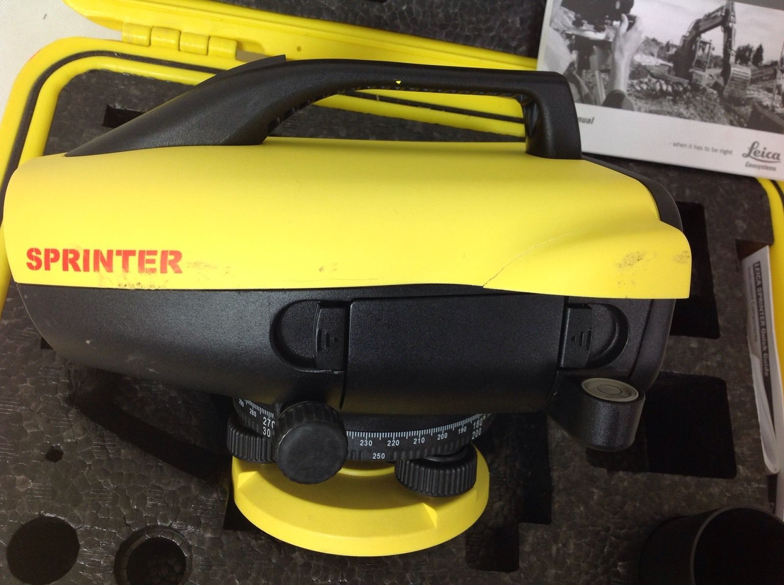 Leica Sprinter 100M Digital Level | Precision Geosystems, Inc.