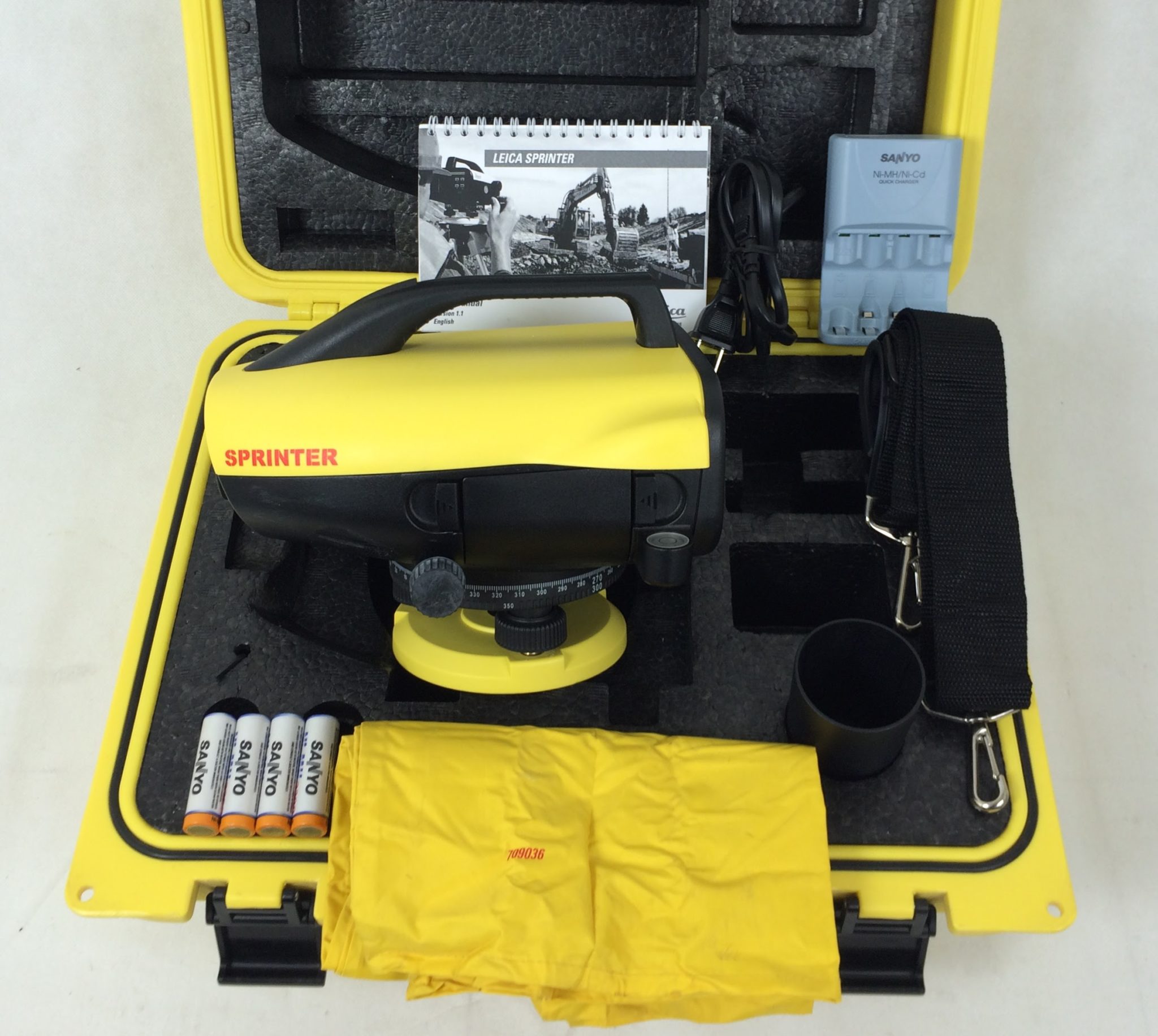 Leica Sprinter 100 Digital Barcode Reading Level | Precision Geosystems ...