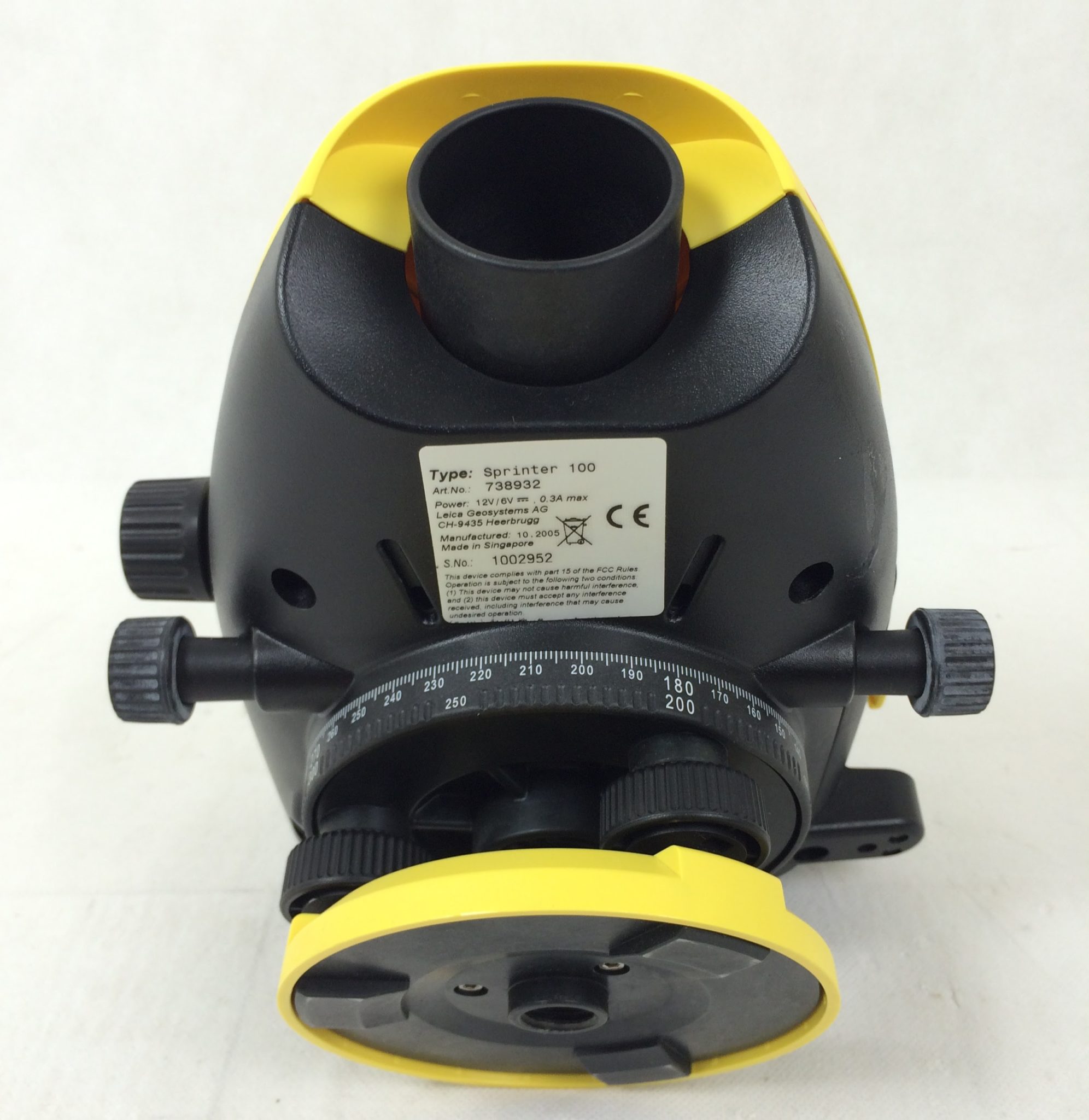 Leica Sprinter 100 Digital Barcode Reading Level | Precision Geosystems ...