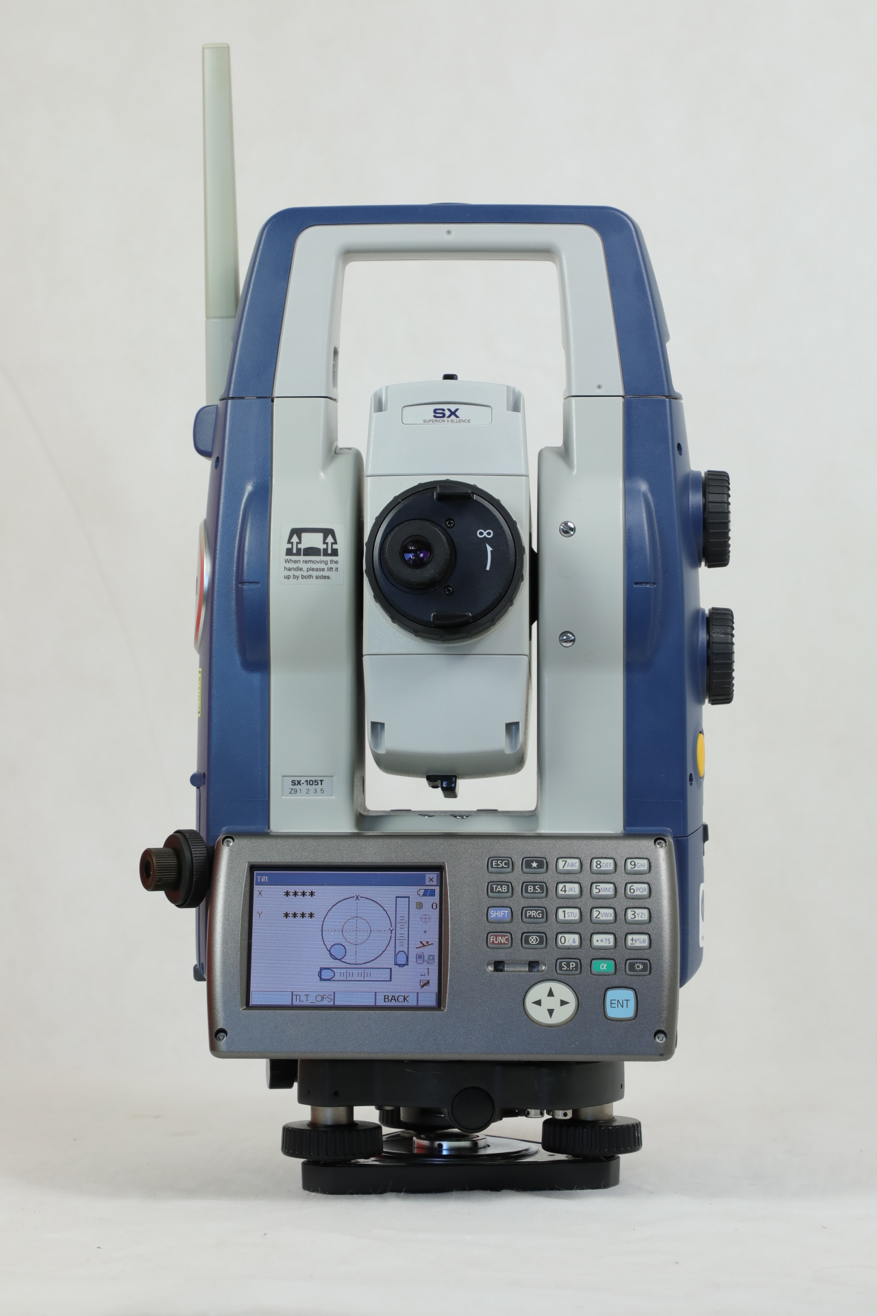 Sokkia SX105T 5″ Reflectorless Robotic Total Station with RC-PR5 ...
