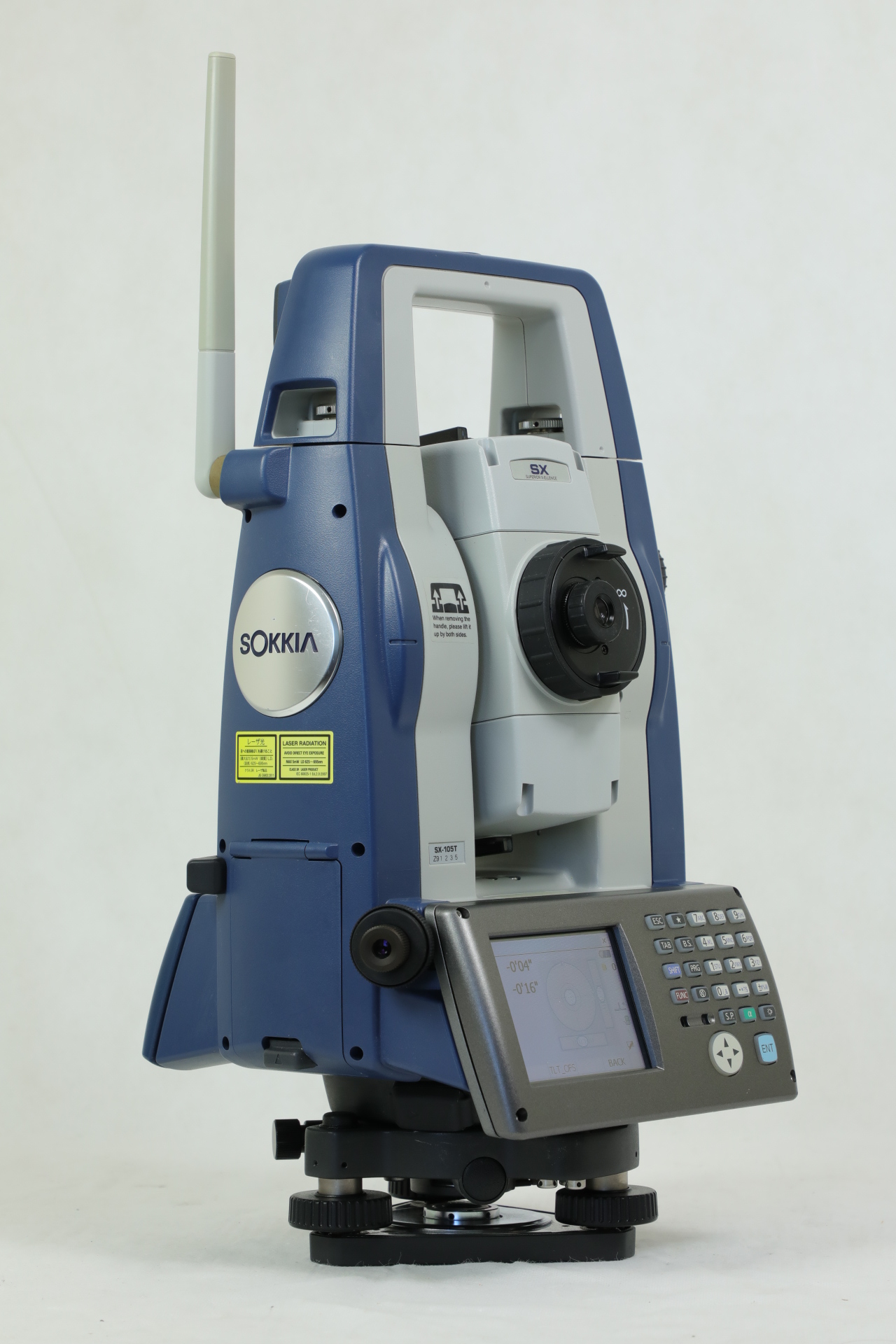 Sokkia SX105T 5″ Reflectorless Robotic Total Station with RC-PR5 ...