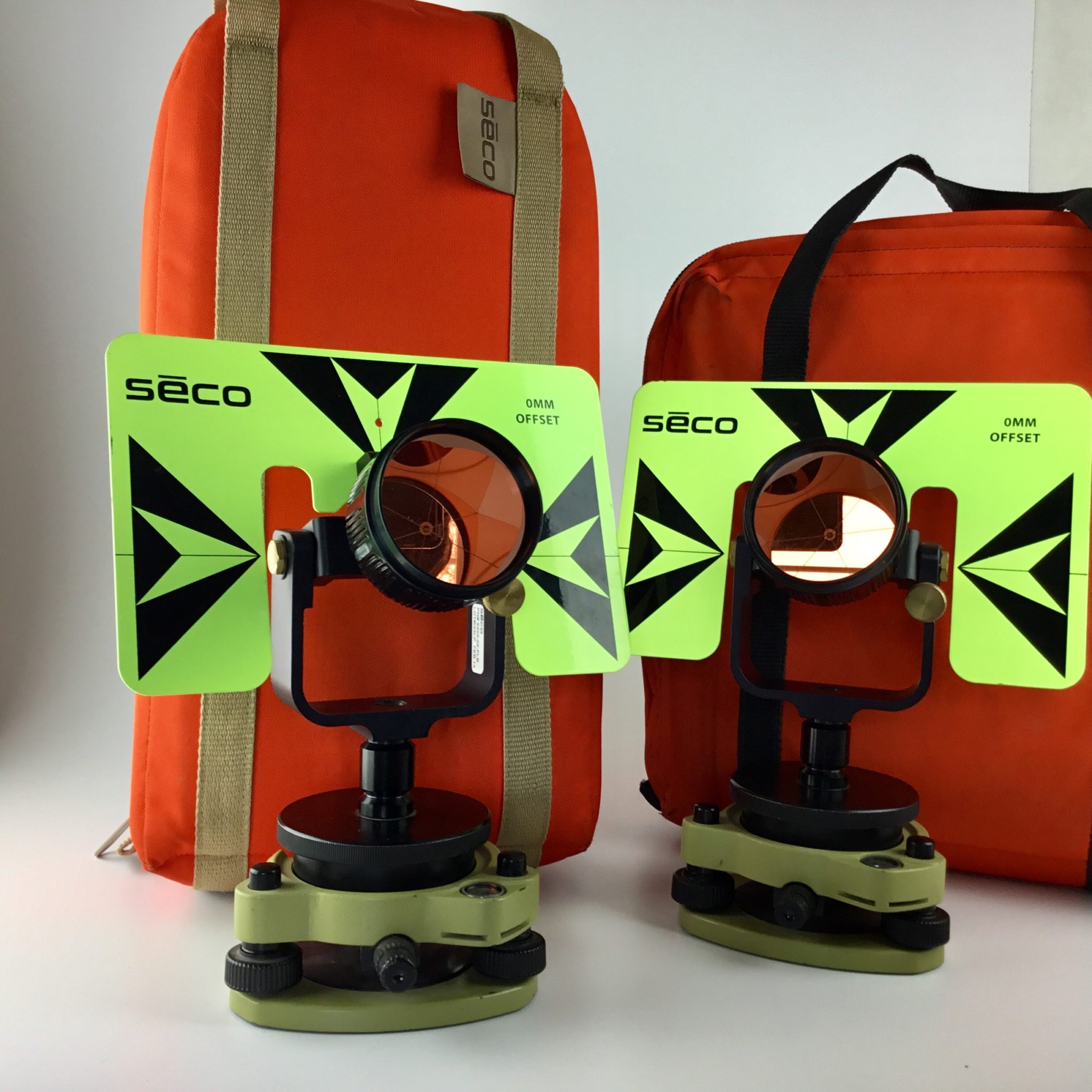 Traverse Kit, Seco Prism/Target with Wild Tribrach w/ Optical plummet ...