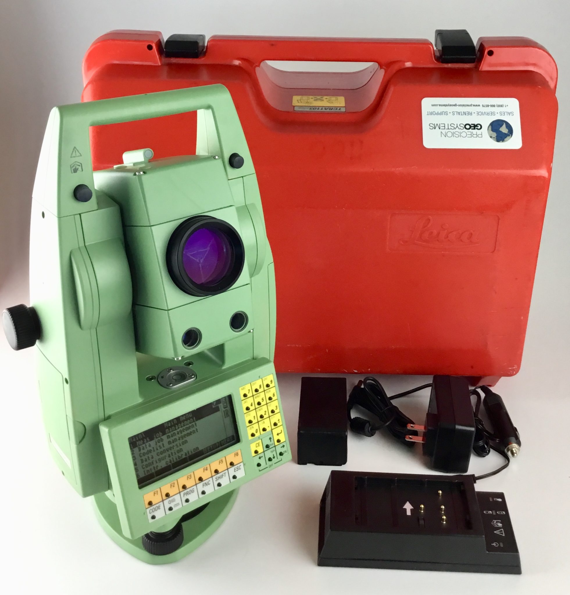 Leica TCRA1103plus Ext. Range 3″ Robotic Total Station, Reconditioned ...
