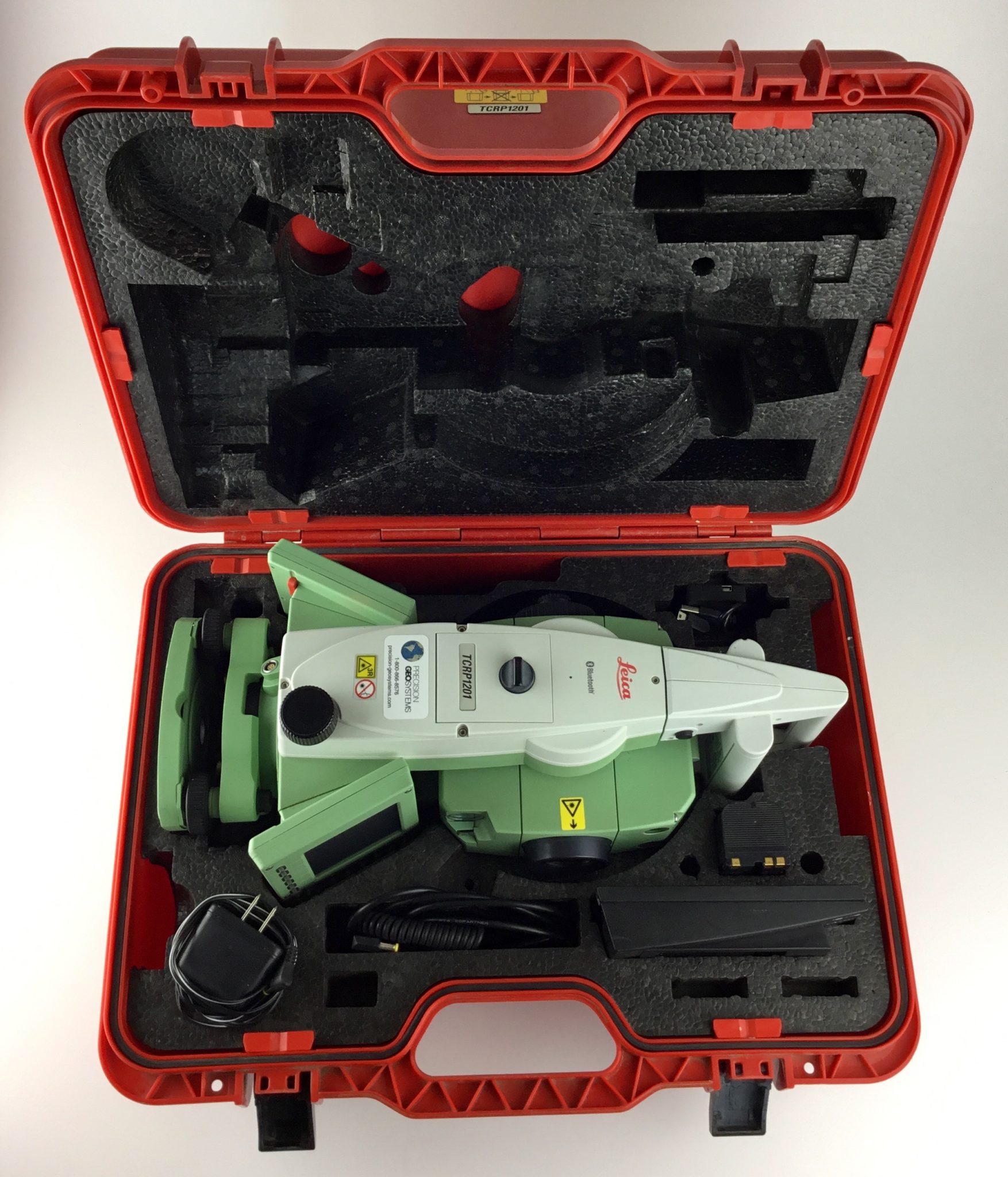 Leica TCRP1201 R300, 1″ Robotic Total Station with GeoCOM License ...