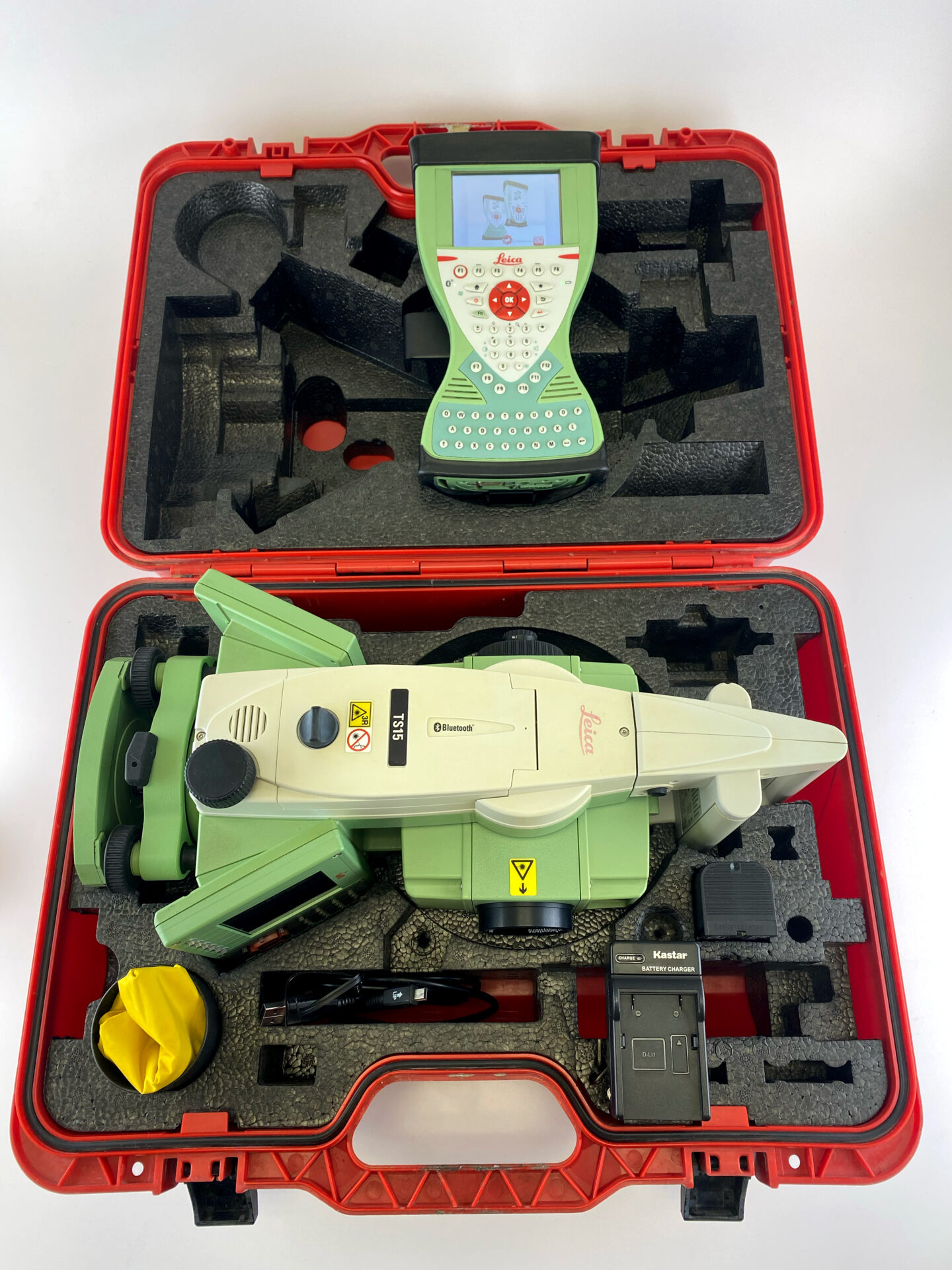 Leica TS15 P 3″ R400 Robotic Total Station Reconditioned, w/ CS15 ...