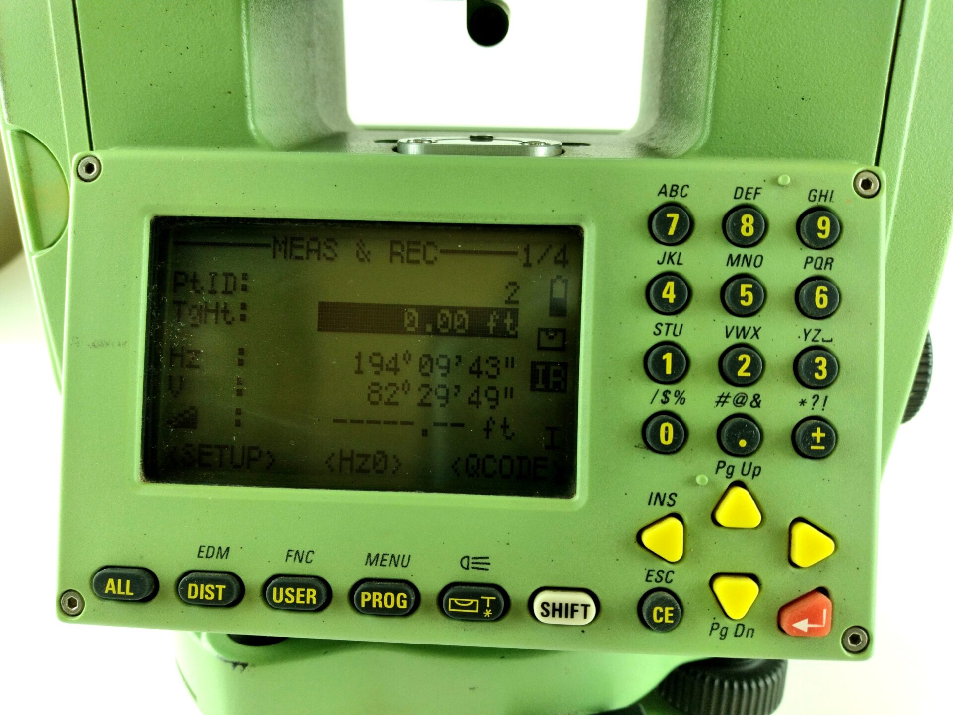 Leica TCR703auto 3 second Motorized Total Station, ATR, Reflectorless ...