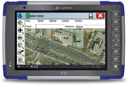 Carlson RT4 7″ Windows 10 Data Collector Tablet | Precision Geosystems ...