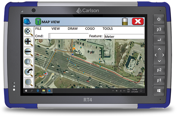 Carlson RT4 7″ Windows 10 Data Collector Tablet | Precision Geosystems ...