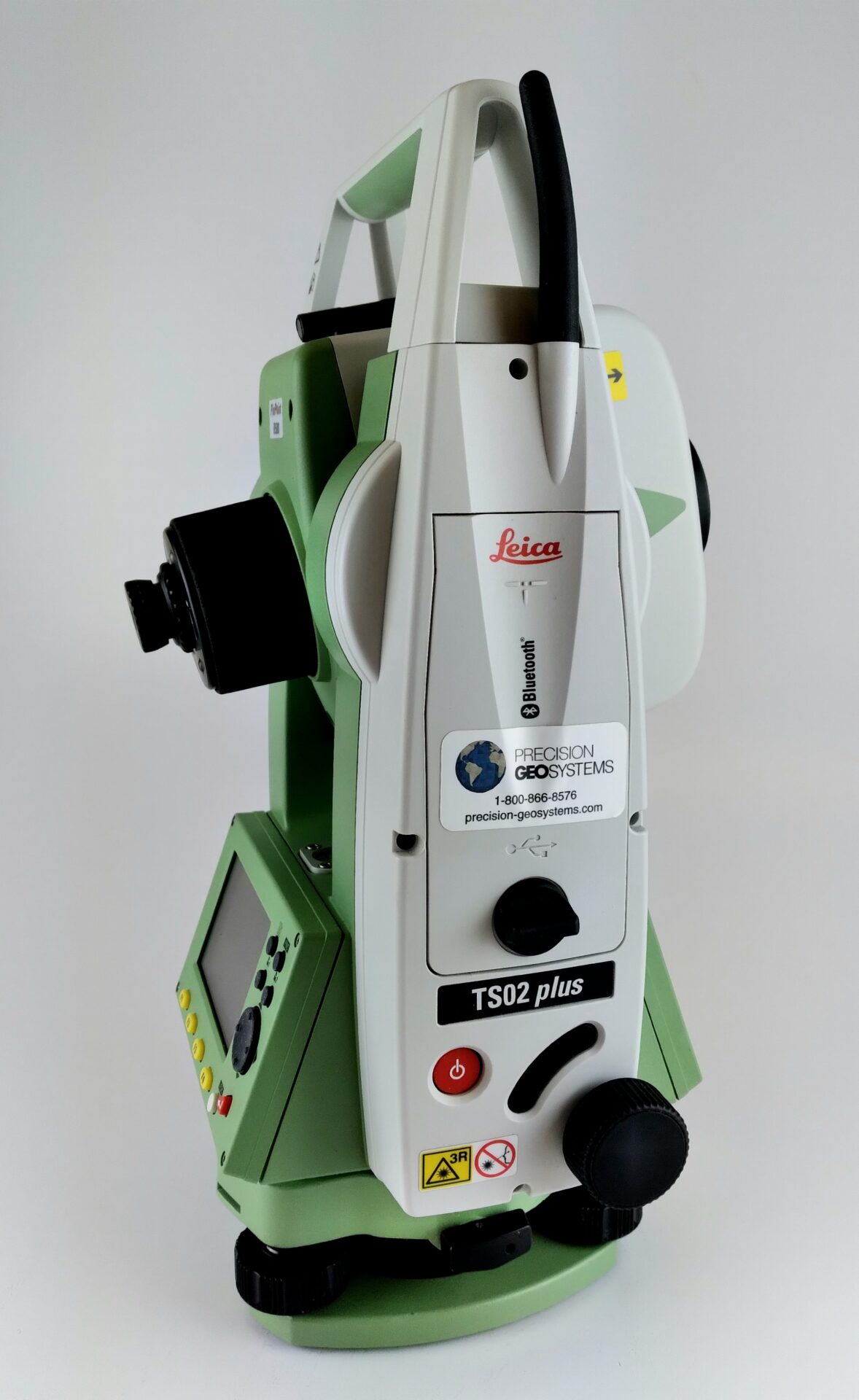 Leica TS02plus 5″ R500 Reflectorless Total Station | Precision Geosystems, Inc.