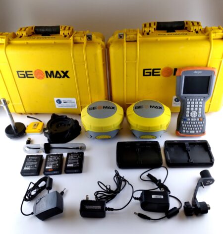 GeoMax Zenith35 Pro GNSS Base and Rover Kit with TAG and Allegro2 Data ...